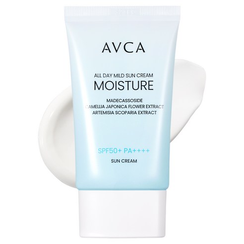 AVCA All Day Mild Sun Cream Moisture SPF50+ PA++++ 35ml
